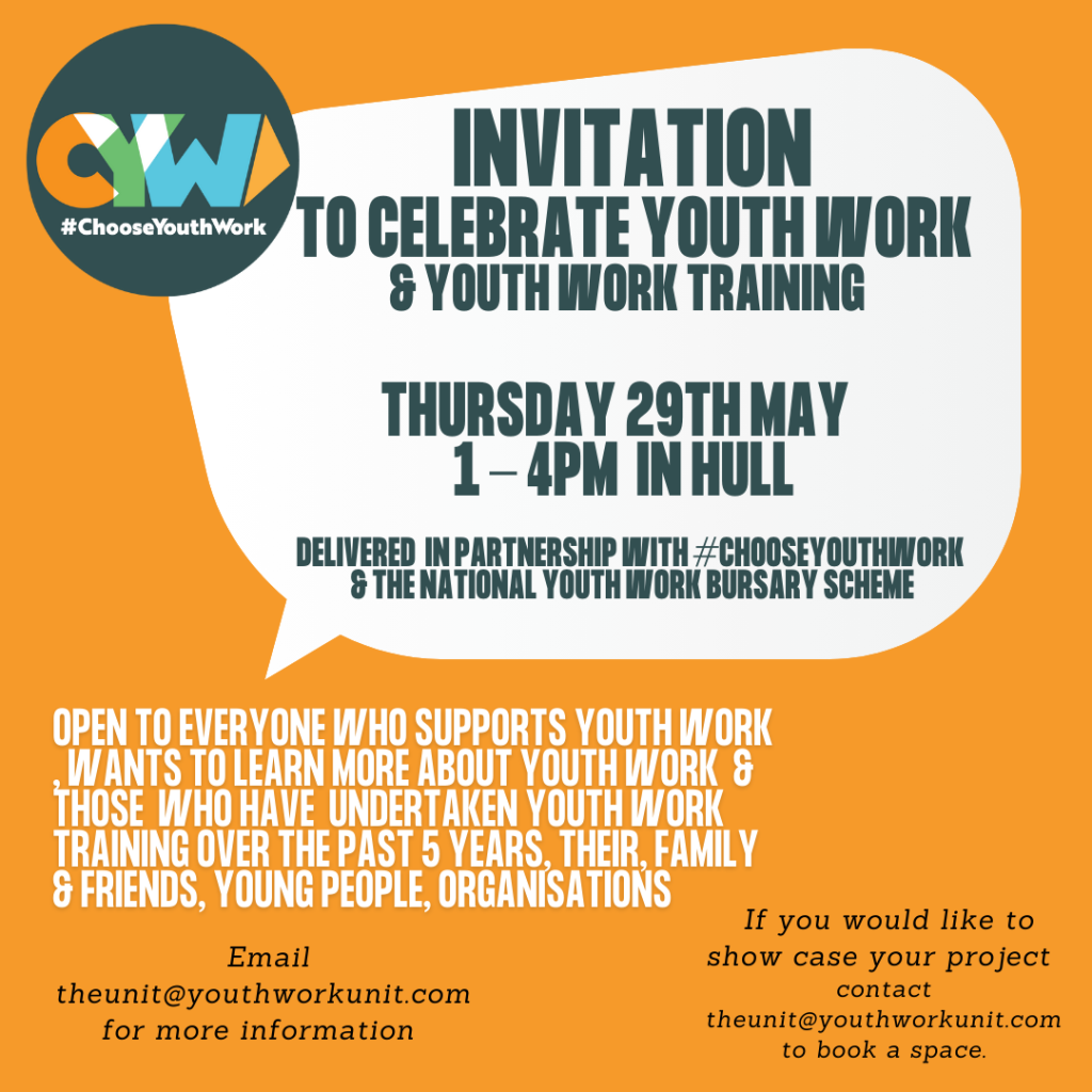Celebration of Youth Work - Youth Work Unit